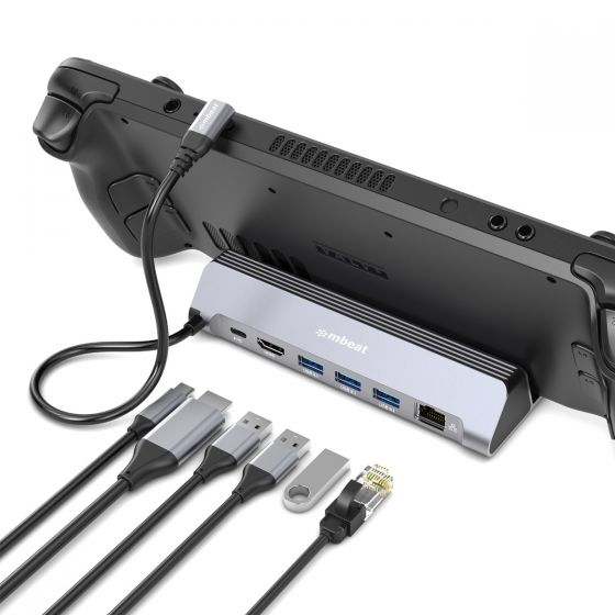 USB-C Gaming Dock for Steam Deck and ROG Ally