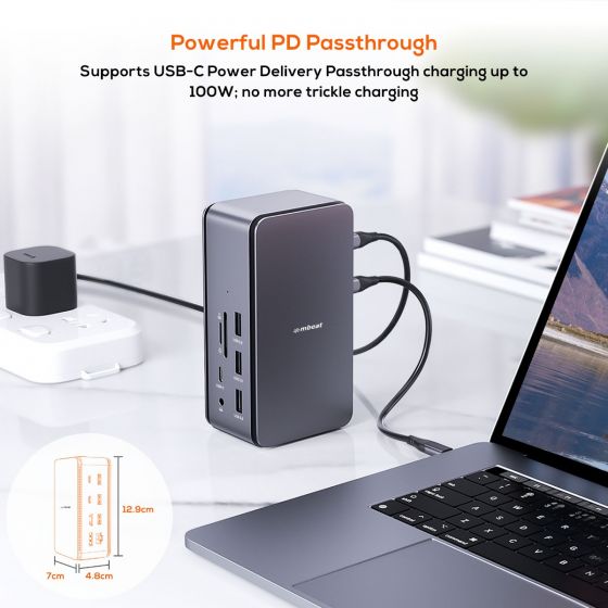 14-in-1 USB4 Docking Station: Get the Most Out of Your Computer with ...