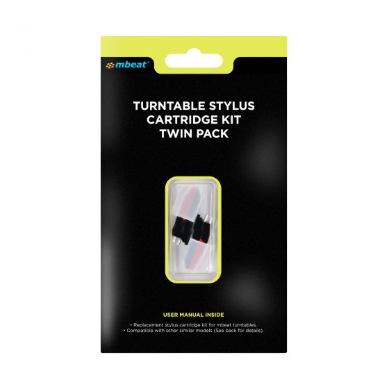 mbeat Turntable Replacement Stylus & Cartridge Kit