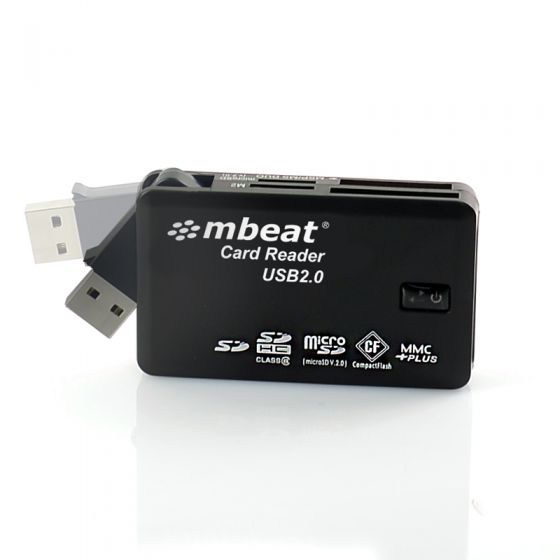 USB 2.0 All In One Card Reader - USB Connectivity