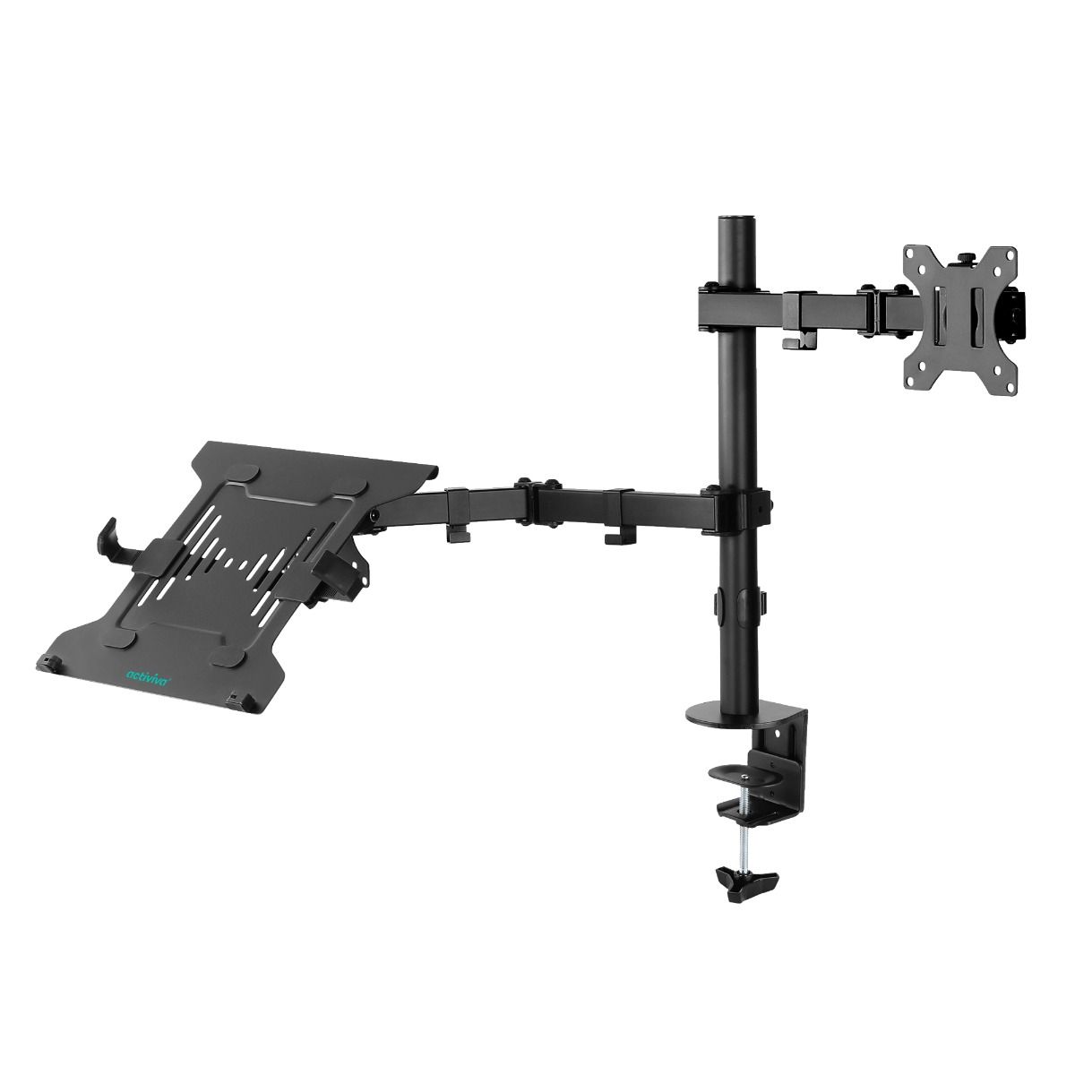 Activiva Dual-Screen Articulating Monitor Arm with Interchangeable ...