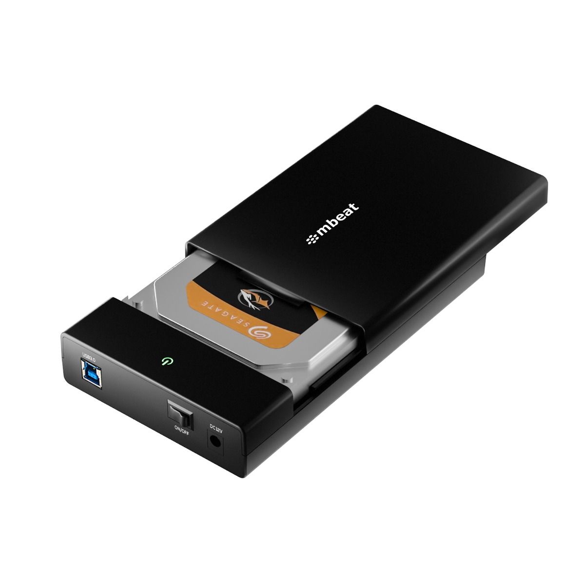 mbeat C1 Tool Free USB 3.0 3.5”/2.5” SATA HDD Enclosure