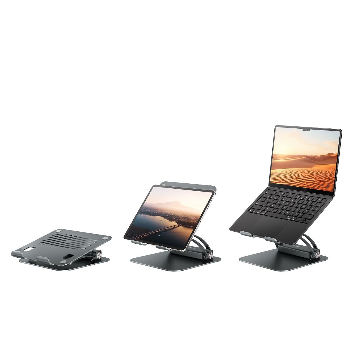 mbeat Stage P6 Laptop Stand with USB C Dock and 100W Power Delivery